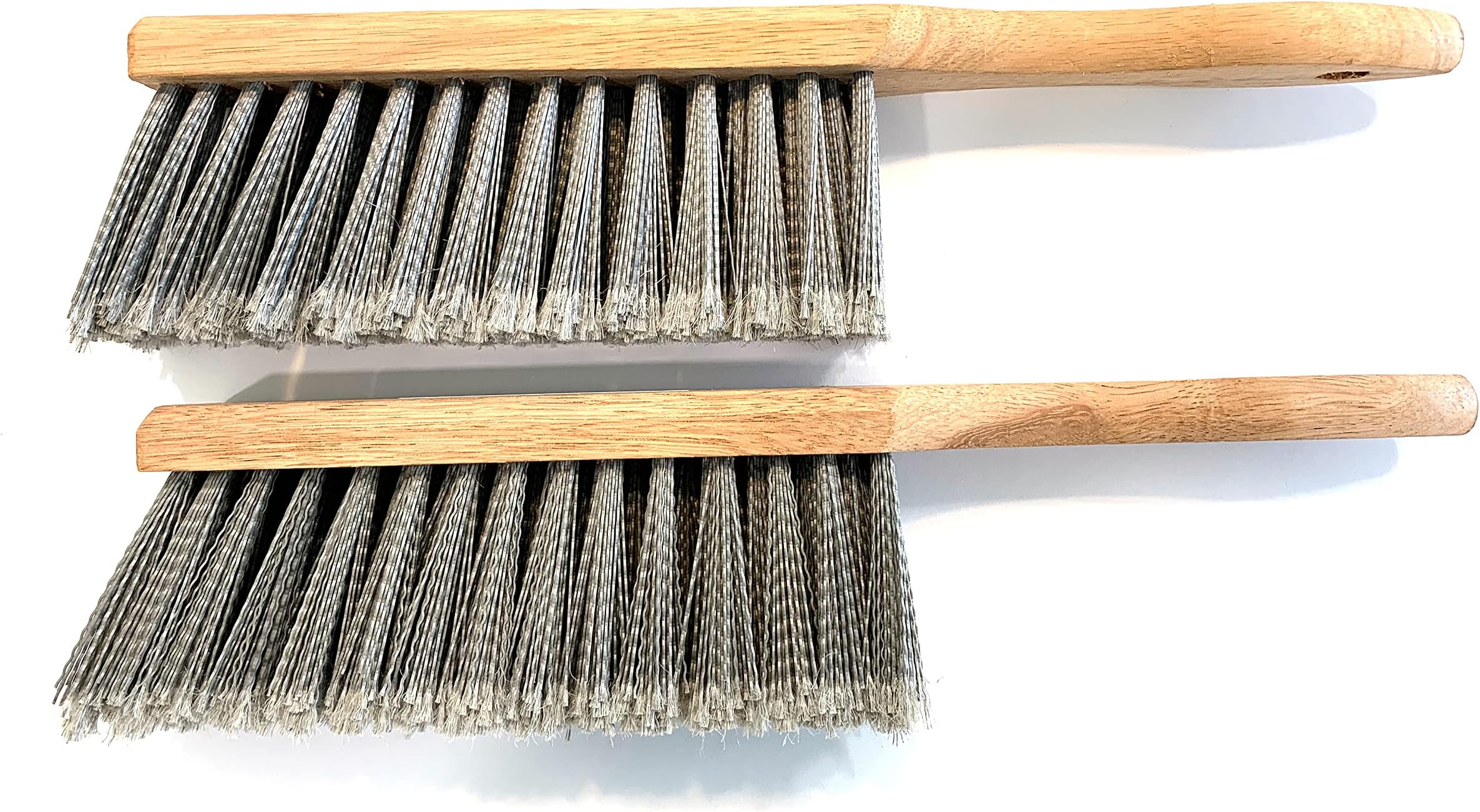 Amazon.com: Rbenxia 2 Pieces Wooden Handle Bench Brushes Horse Hair ...
