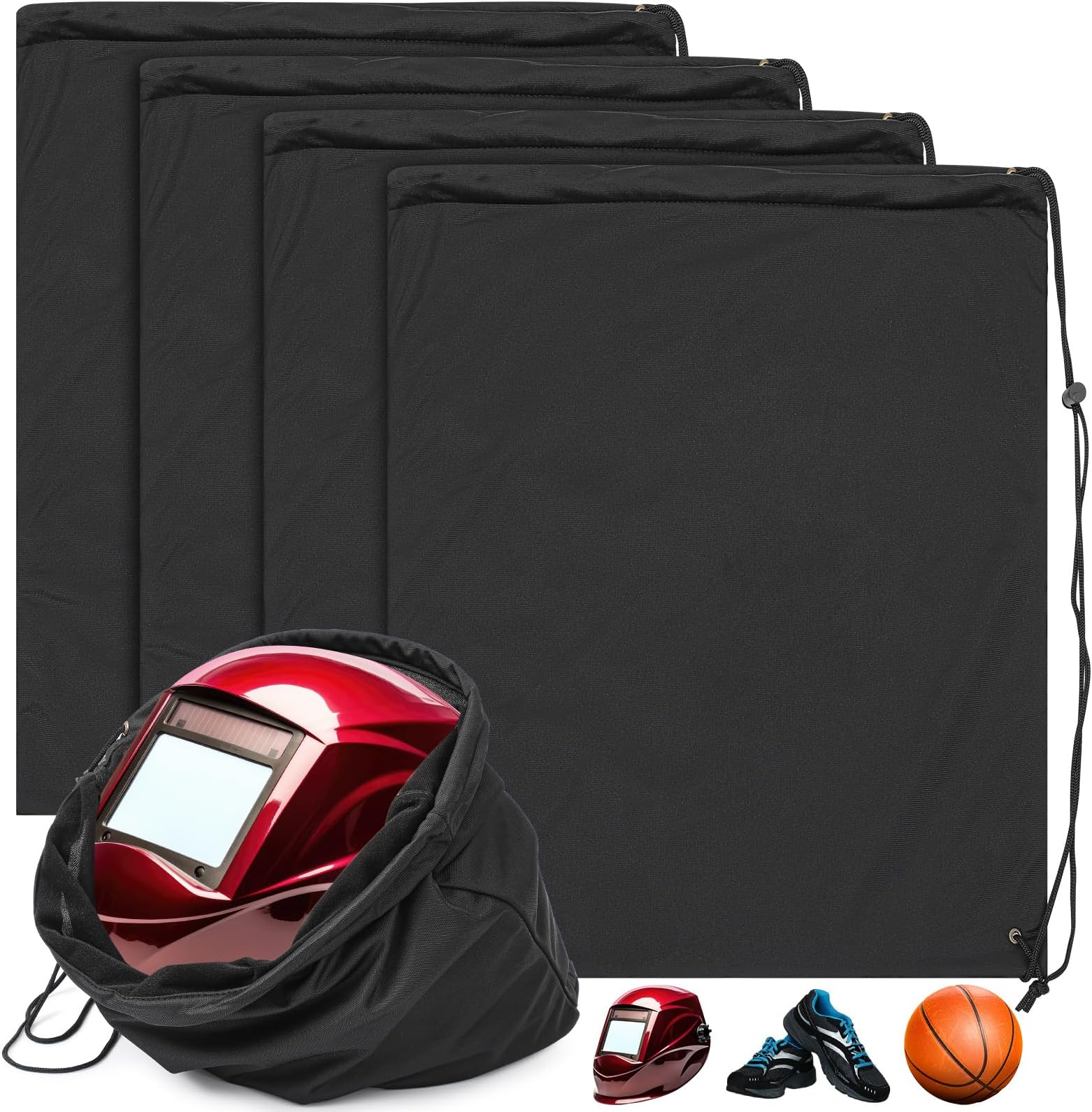 2-pk XL Welding Helmet Bag Mask Hood Storage Carrying Bag 15 1/2" x 19 ...