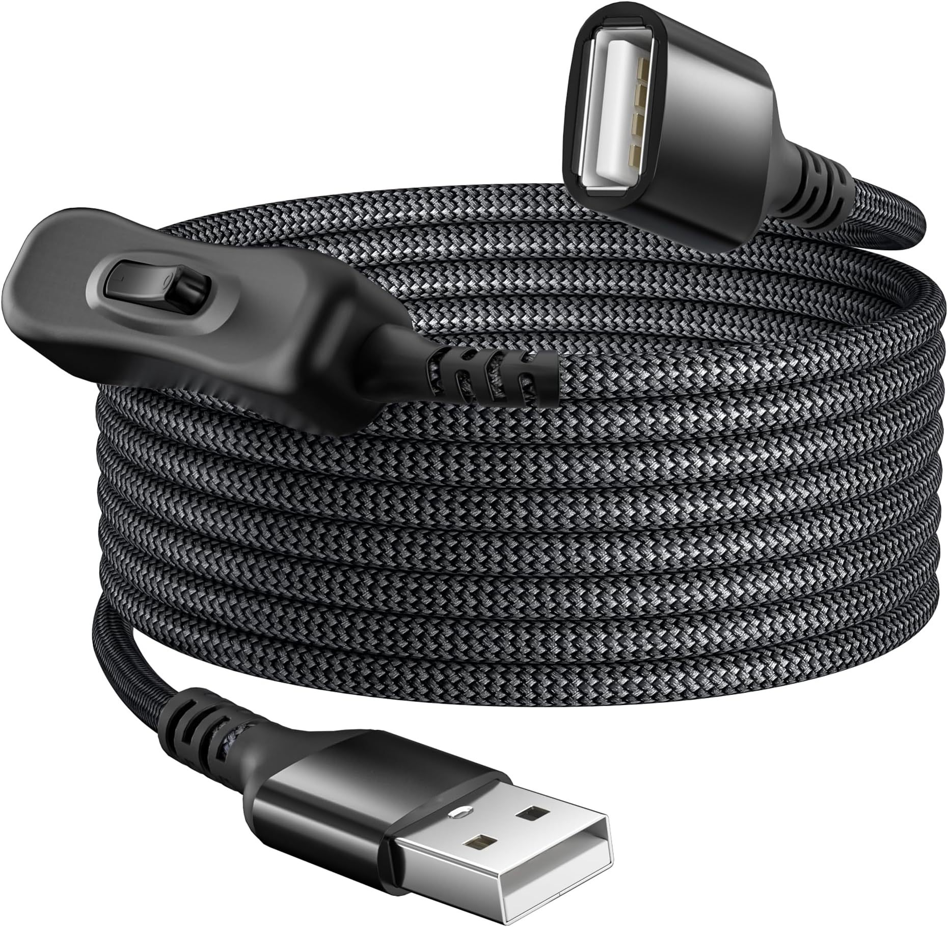 Amazon.com: Itramax USB On/Off Switch Cable 3.3FT,USB A Male to Female ...