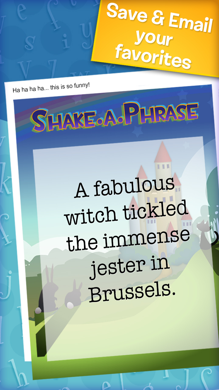 Shake-a-Phrase - App on the Amazon Appstore