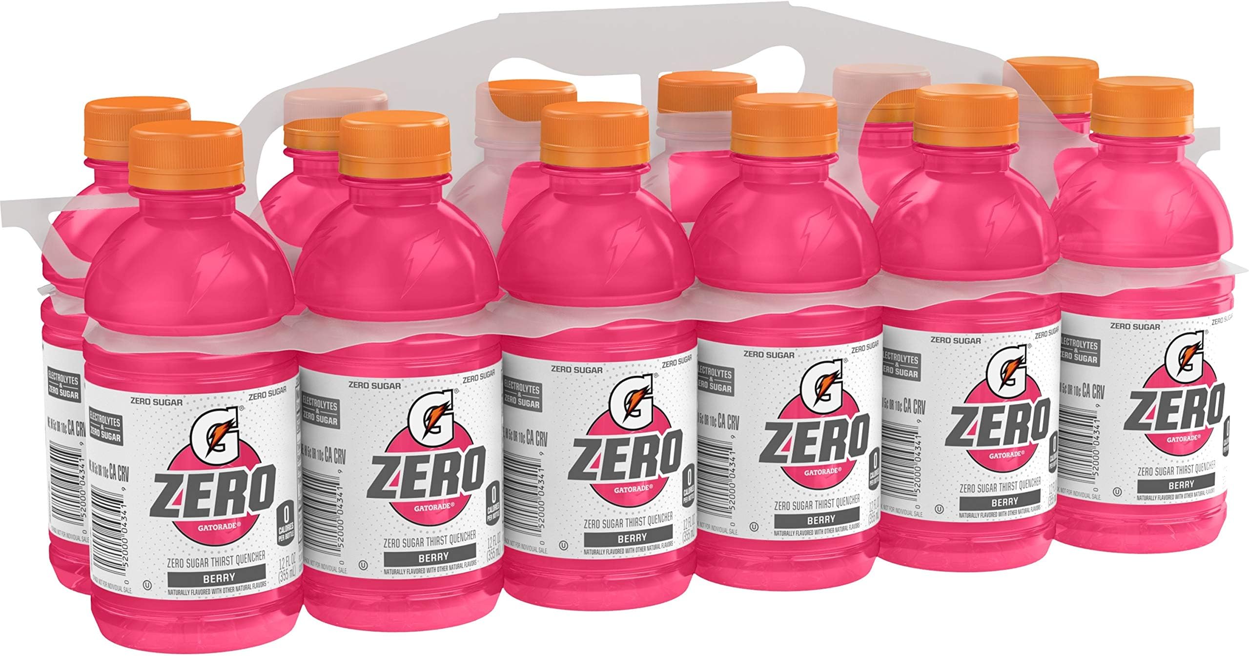 Amazon.com : Gatorade Zero Sugar Thirst Quencher, Glacier Cherry, 20 Fl ...