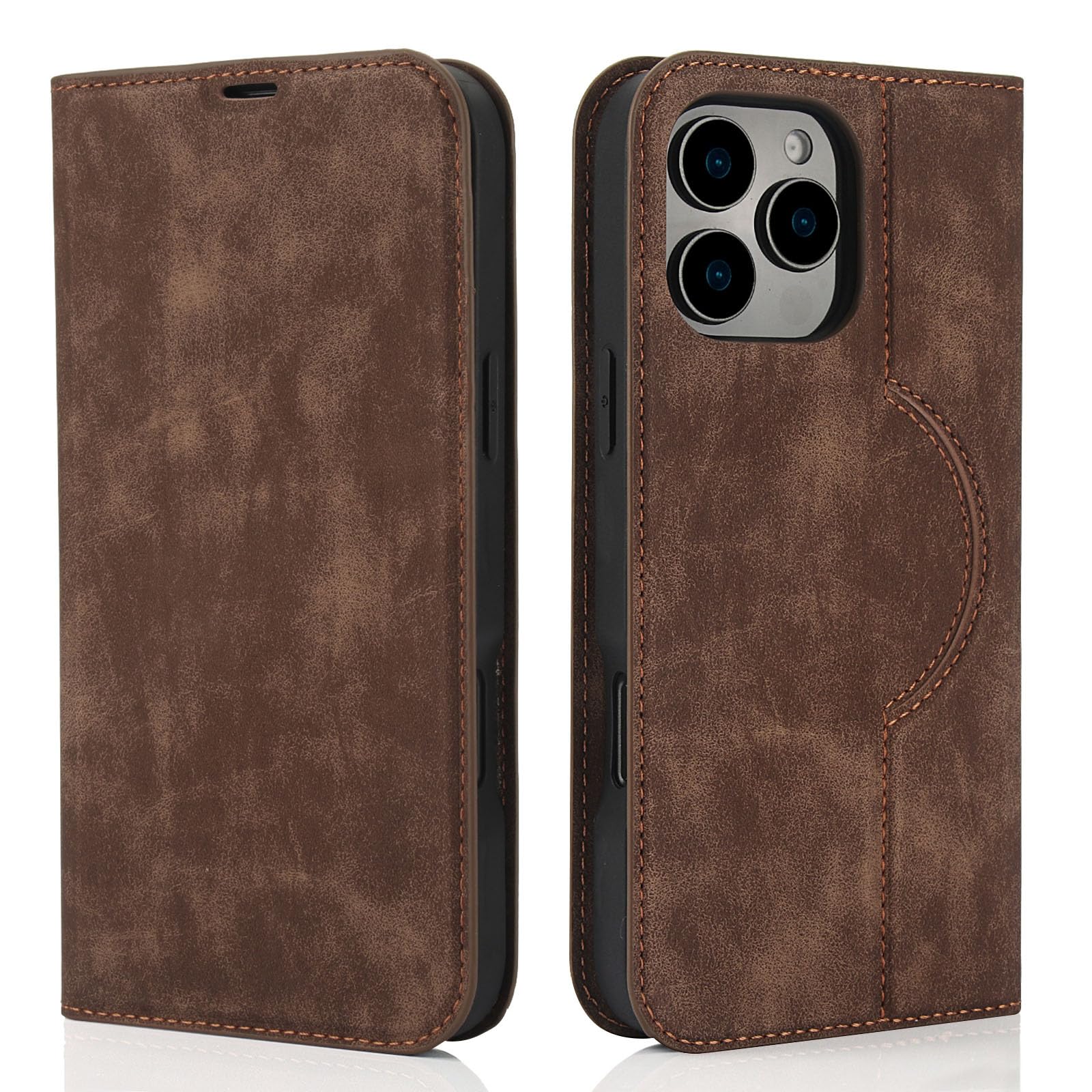 Amazon.com: QLTYPRI Magnetic Case for iPhone 16 Pro Max Wallet Case ...