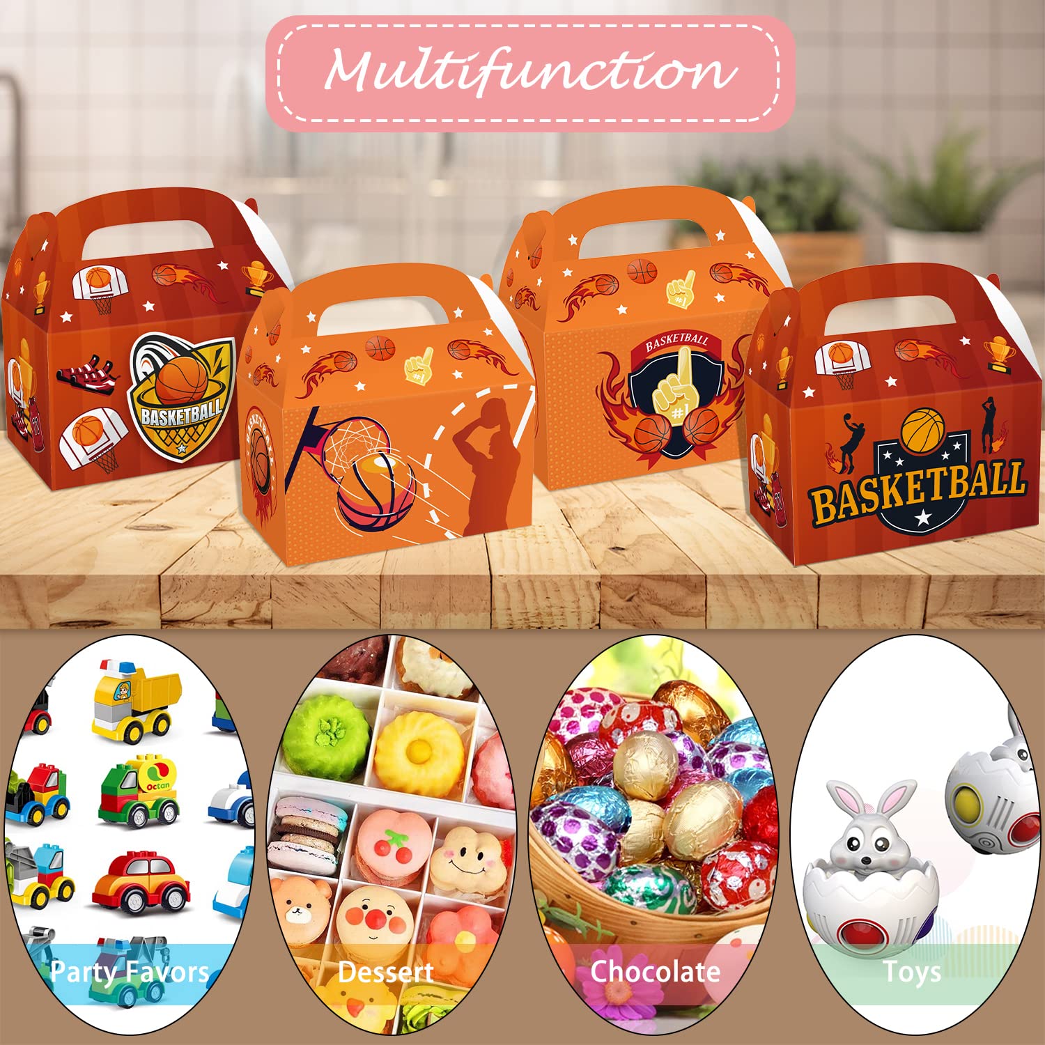 Basketball Candy Boxes Amazon.com: Chinco 24 Pieces Basketball Goody