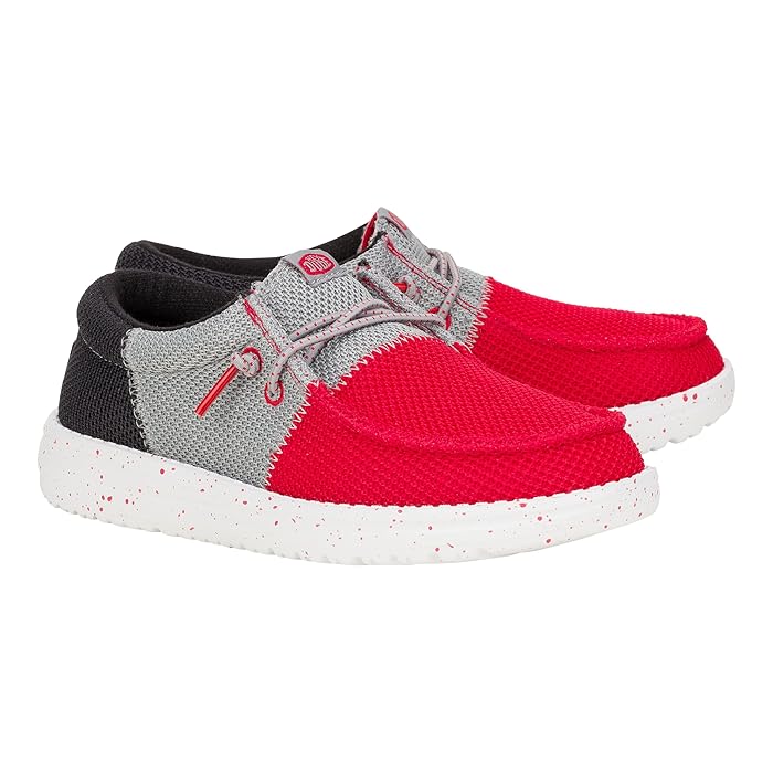 Hey Dude Kids Wally Tri Varsity Mesh (Little Kid/Big Kid) | Zappos.com