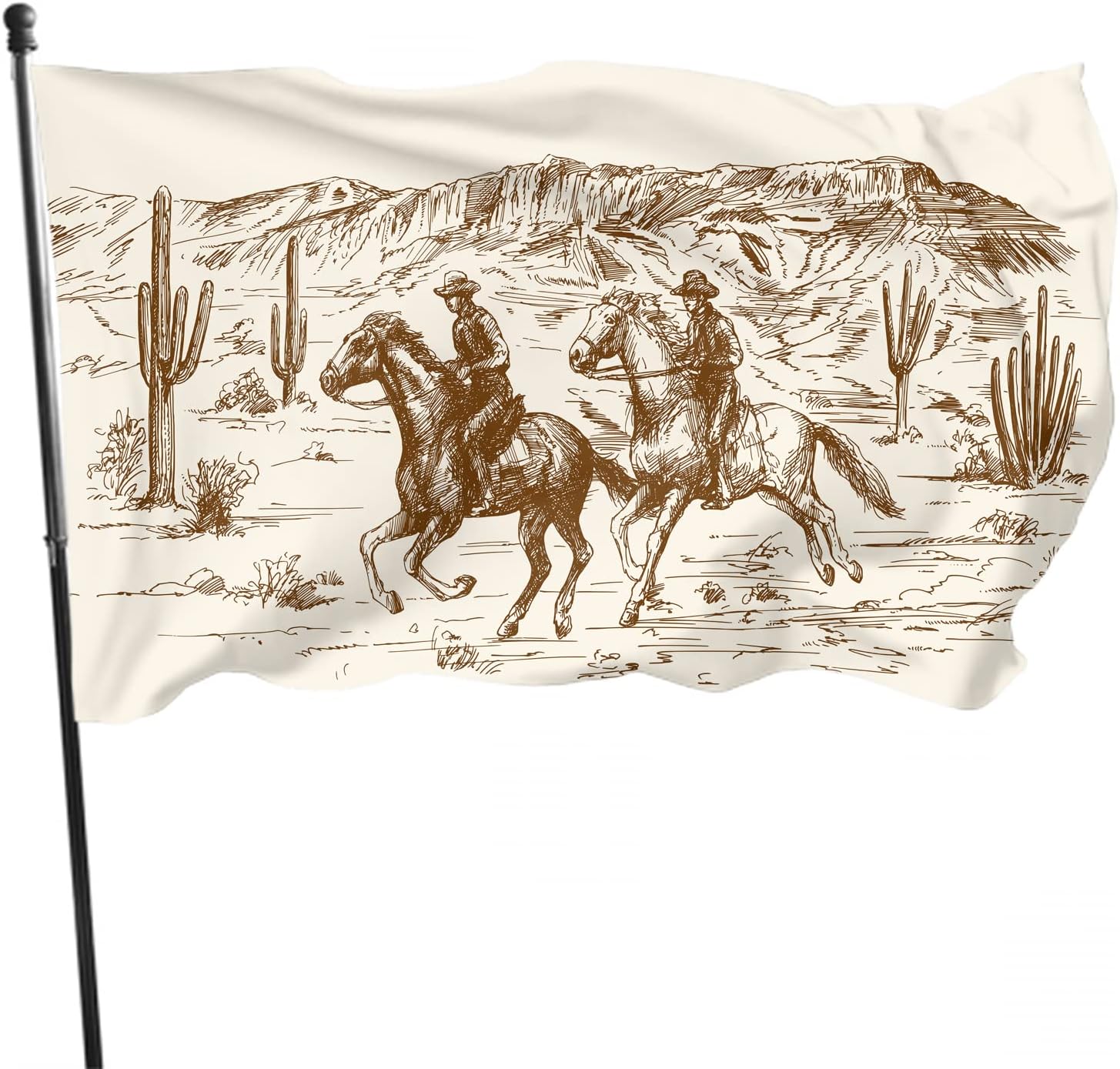 Amazon.com : IBILIU Cowboys Flag 3x5 Ft Outdoor,American wild west ...