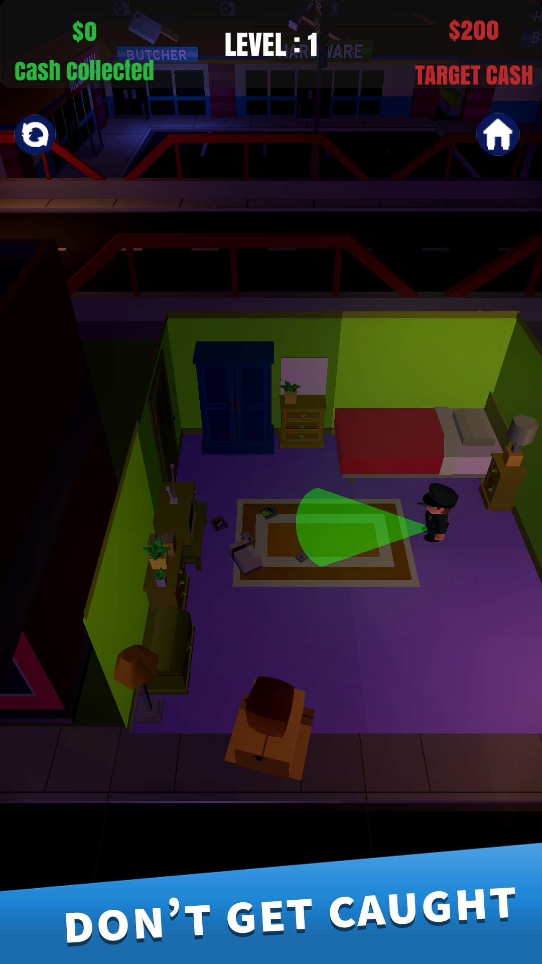 Sneaky Looter House Game - Burglar House Robber - Thief Simulator 3D ...