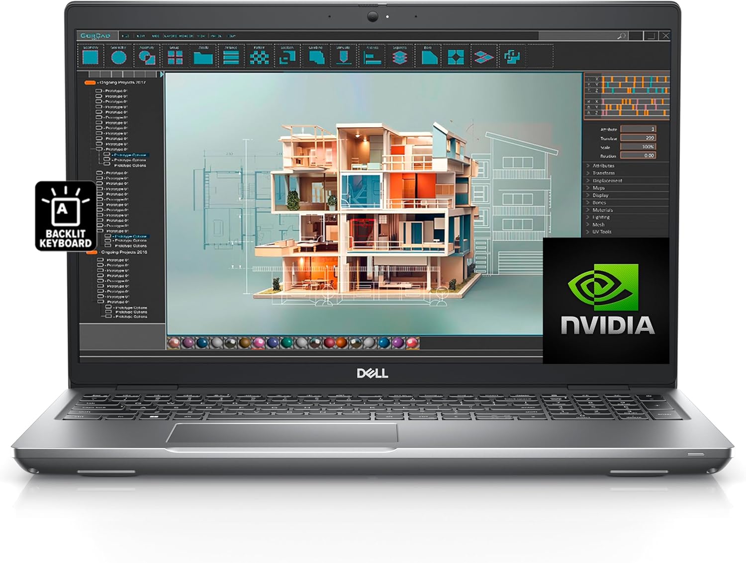 Dell Precision 3571 3000 Mobile Workstation (39.6 cm FHD, Intel 14-Core ...