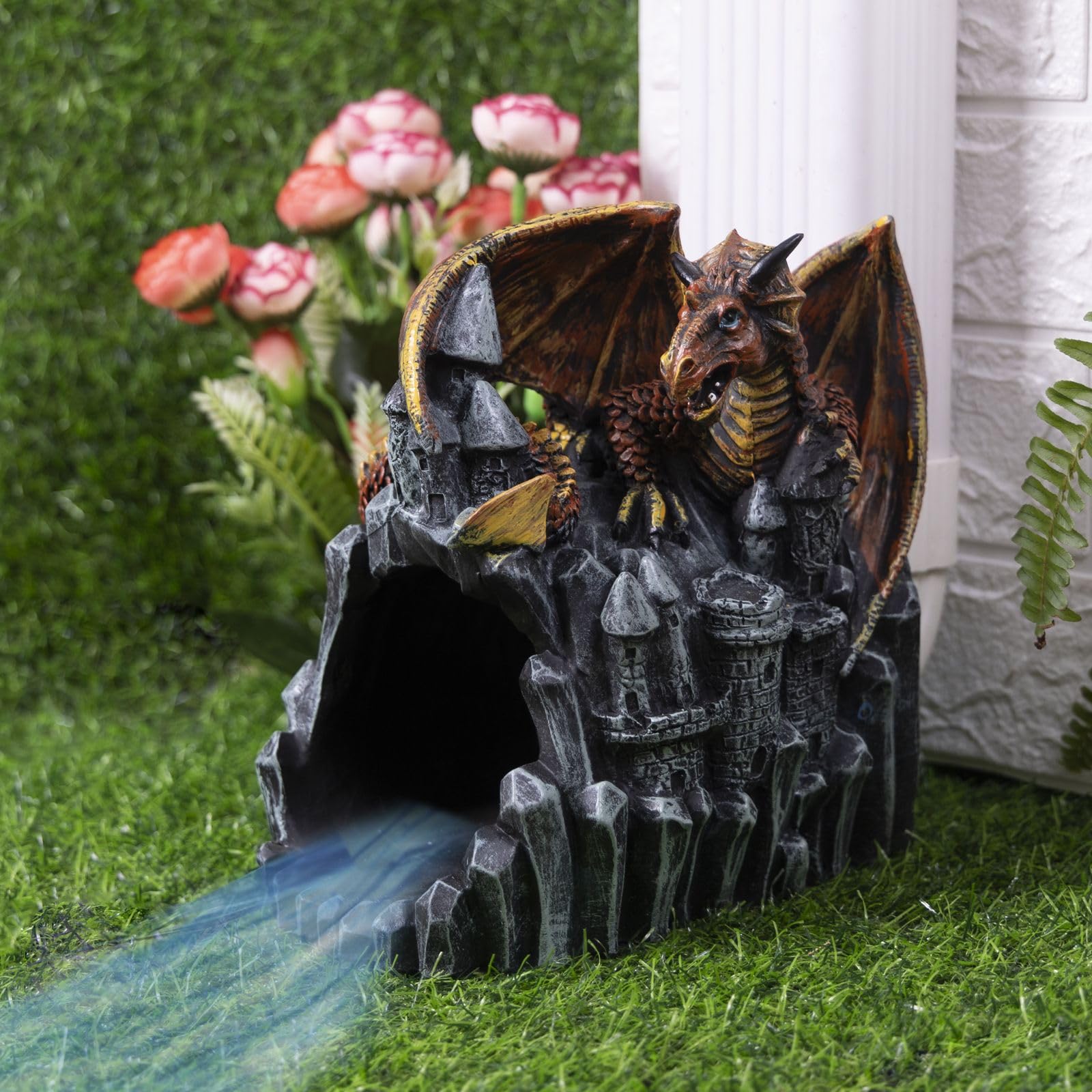 Decorative Downspout Water Diverter Amazon.com: Dragon Statue Gutter