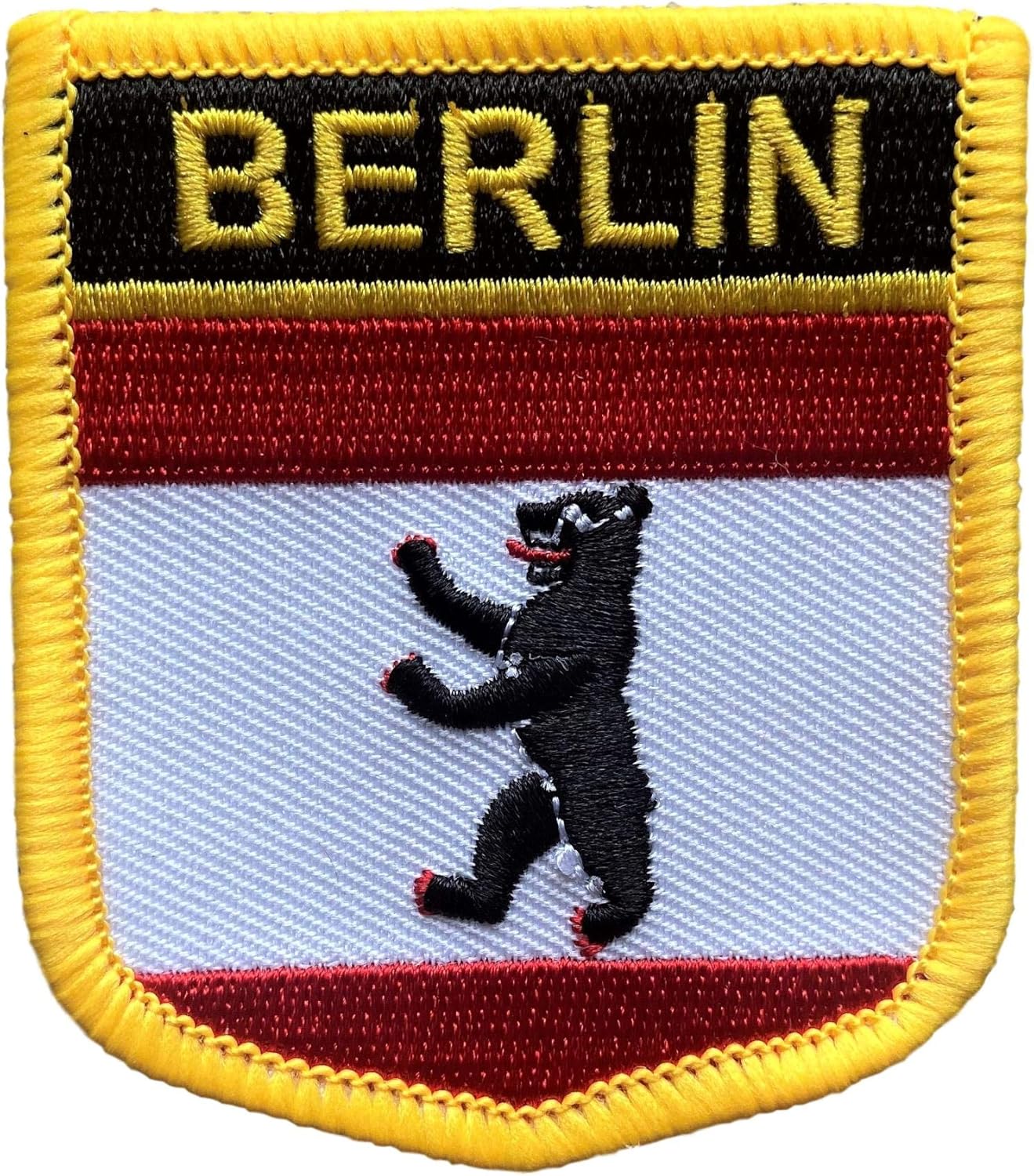 Amazon.com: Berlin Flag Shield Patch/Cities of Germany Crest Badge