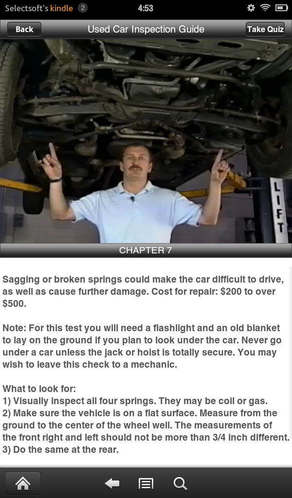 Used Car Inspection Guide - App on Amazon Appstore