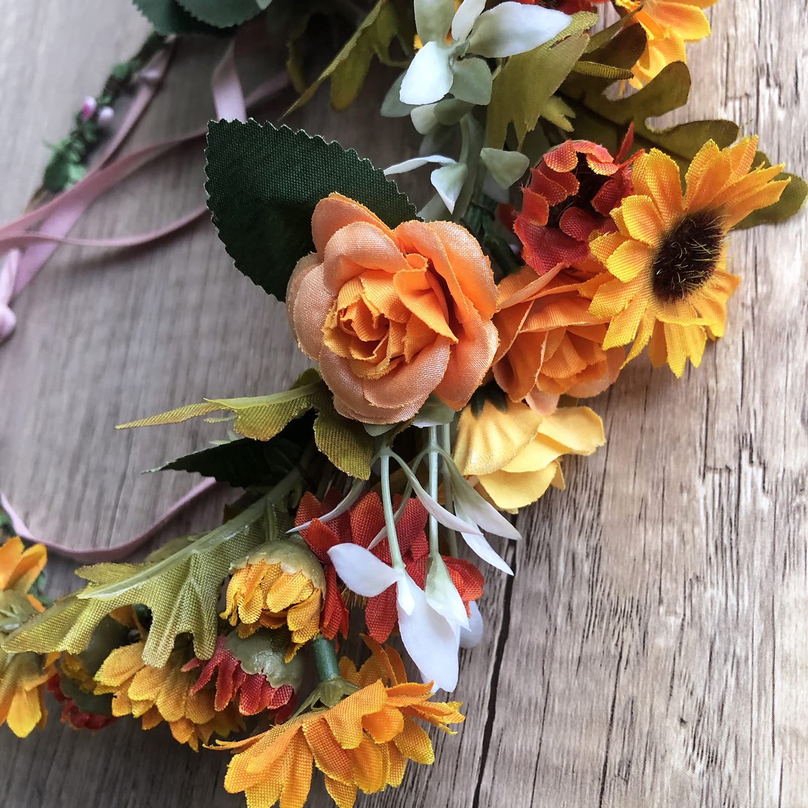 Yellow Flower Crown Diy