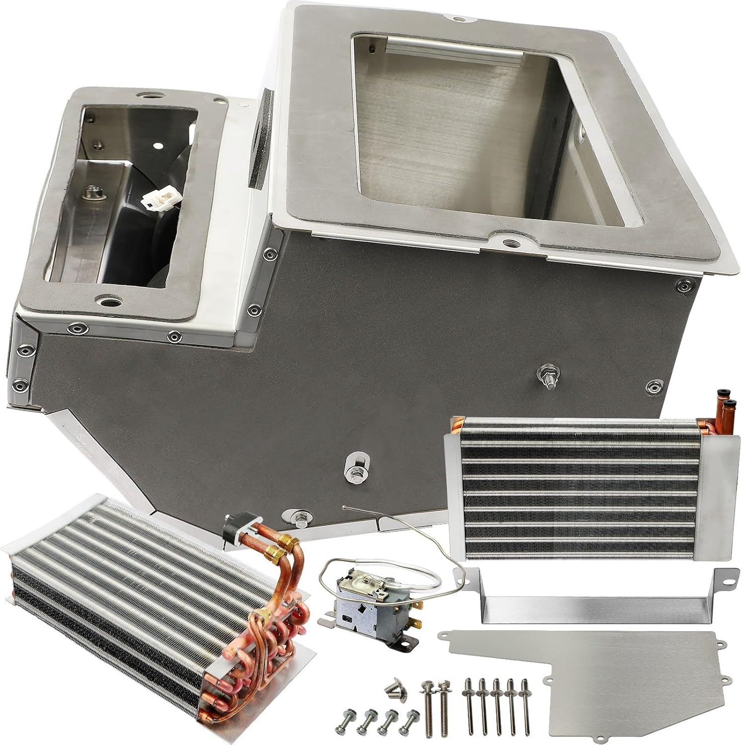 Amazon.com: Fexhull Stainless Heater Box Assembly for Kenworth T600 ...