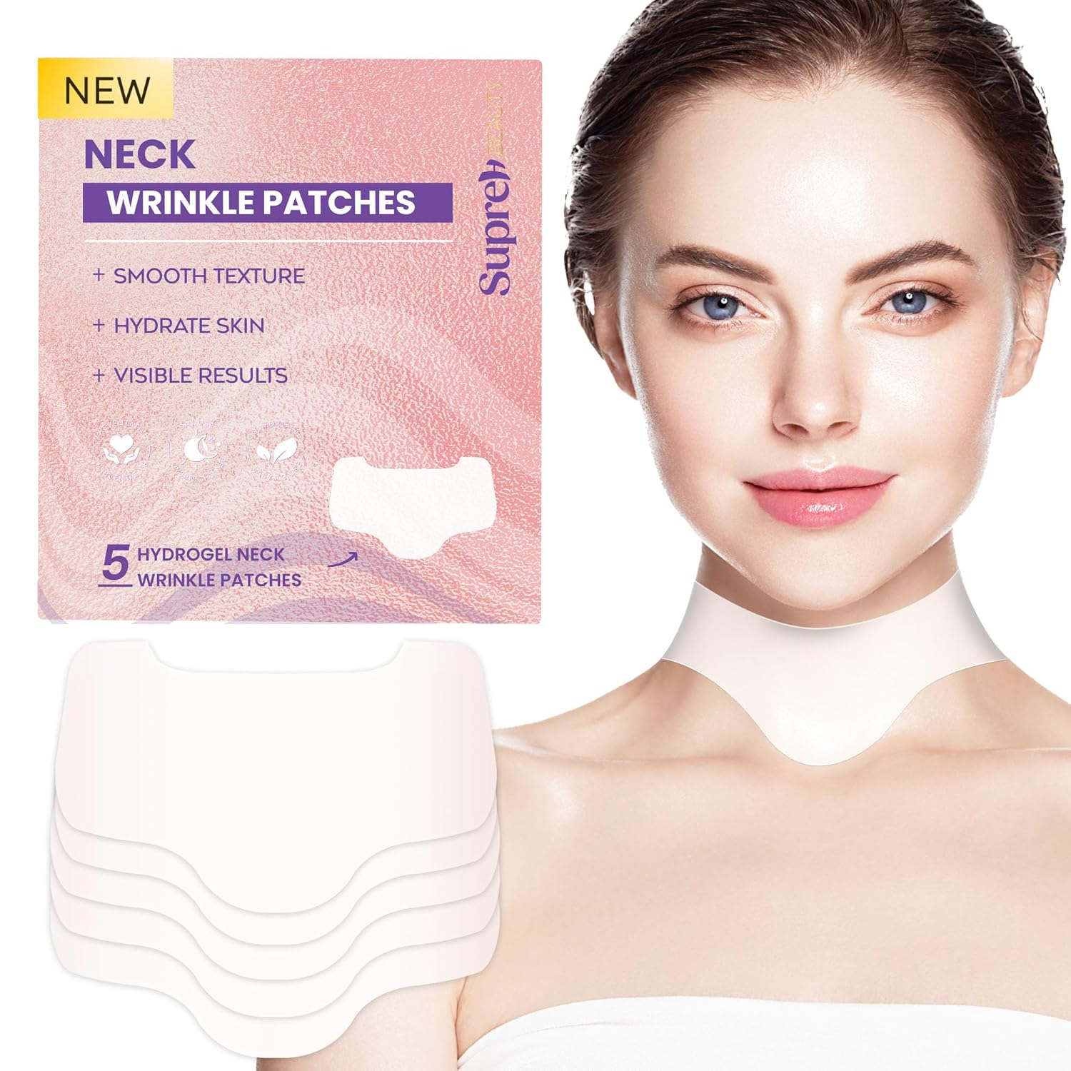 Amazon.com: Neck Wrinkle Patches Overnight Smoothing: Anti Wrinkle ...