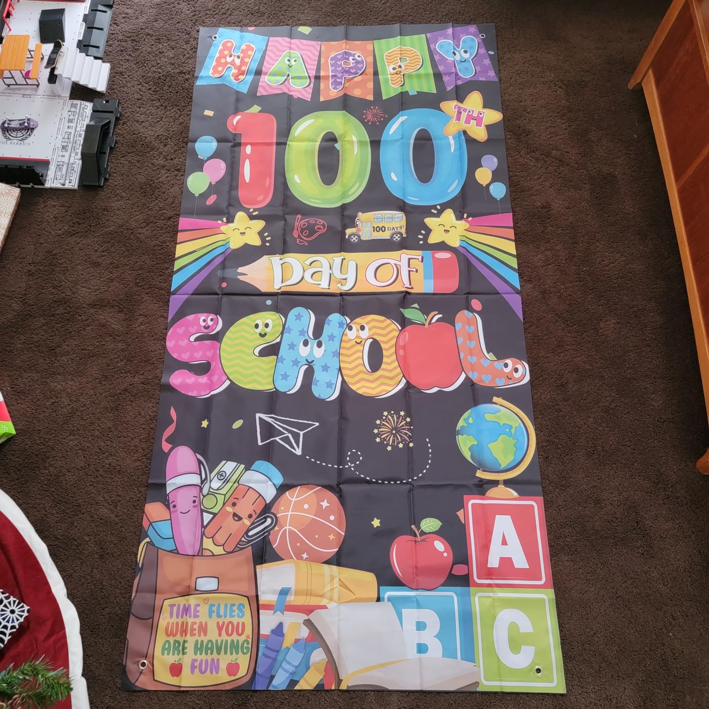 Amazon.com: 100 Days of School Decorations, Happy 100 Days of School ...
