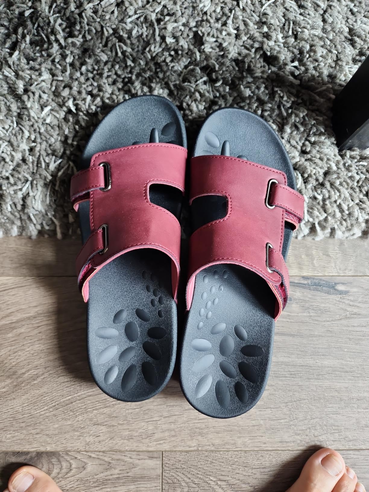 Amazon.com | MEGNYA Comfortable Women's Walking Sandals, Arch Support ...