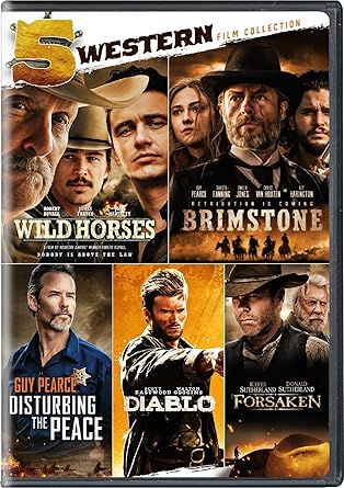 Western 5-Movie Collection: Amazon.ca: Robert Duvall, Guy Pearce, Scott ...