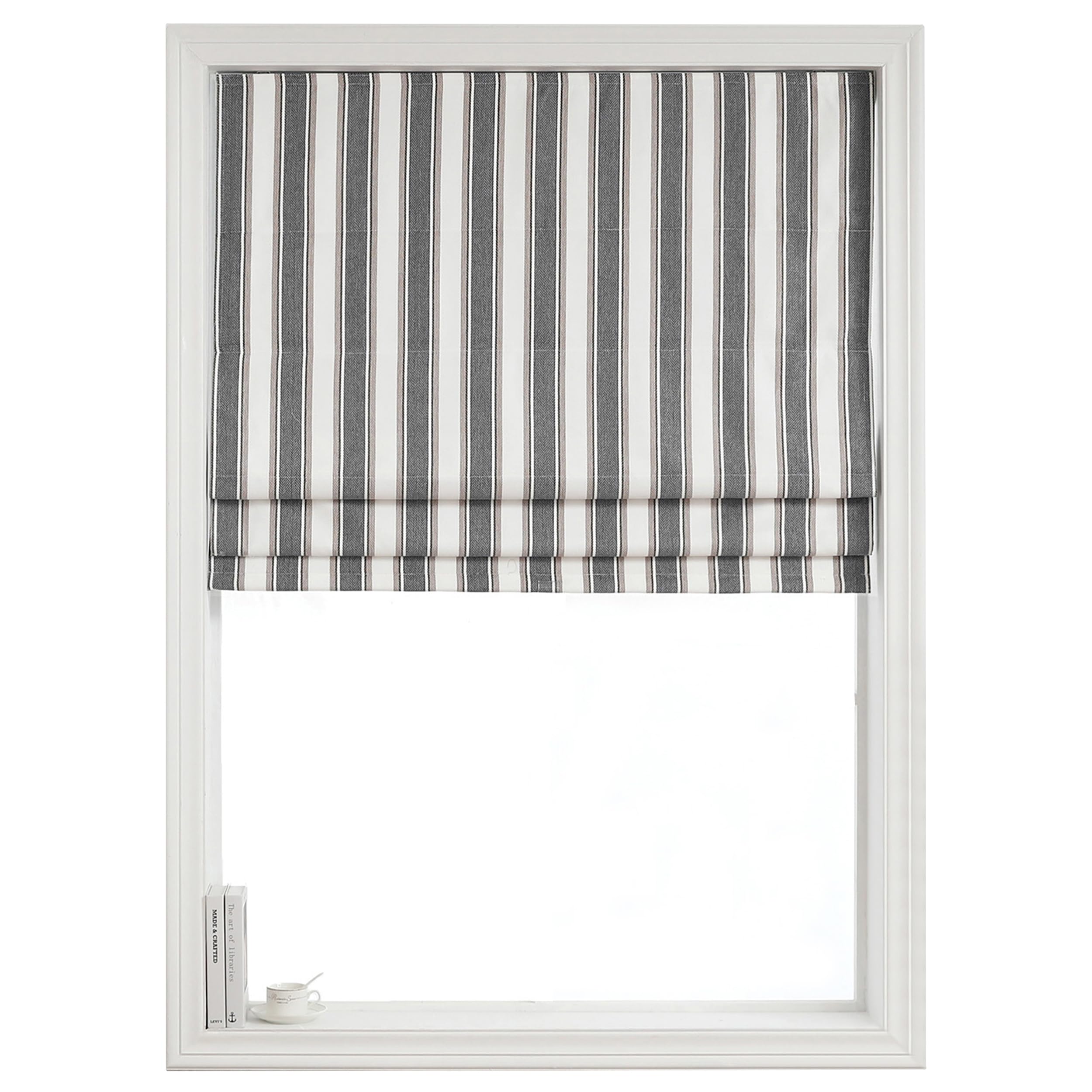 Amazon.com: Everyday Celebration Roman Shades for Windows, 100% ...