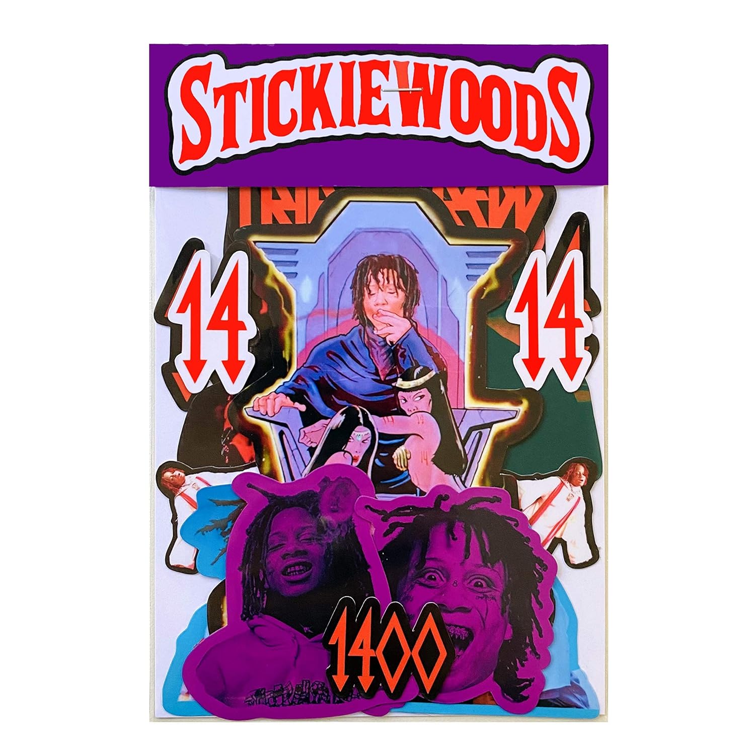 Amazon.com: STiCKiEMART Trippie 1400 redd Sticker Pack : Arts, Crafts ...