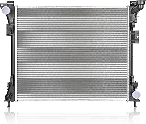Amazon.com: Car Aluminium Radiator,Crossflow Car Engine Cooling ...