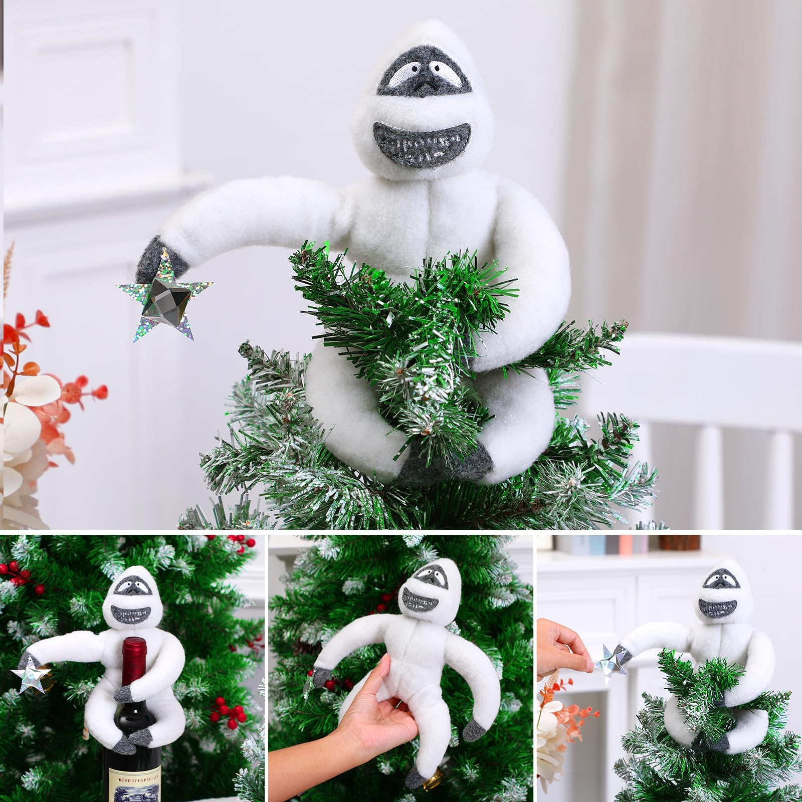 Amazon.com: Tree Topper Mario Super Star Gen 2 Plug in Light Up ...