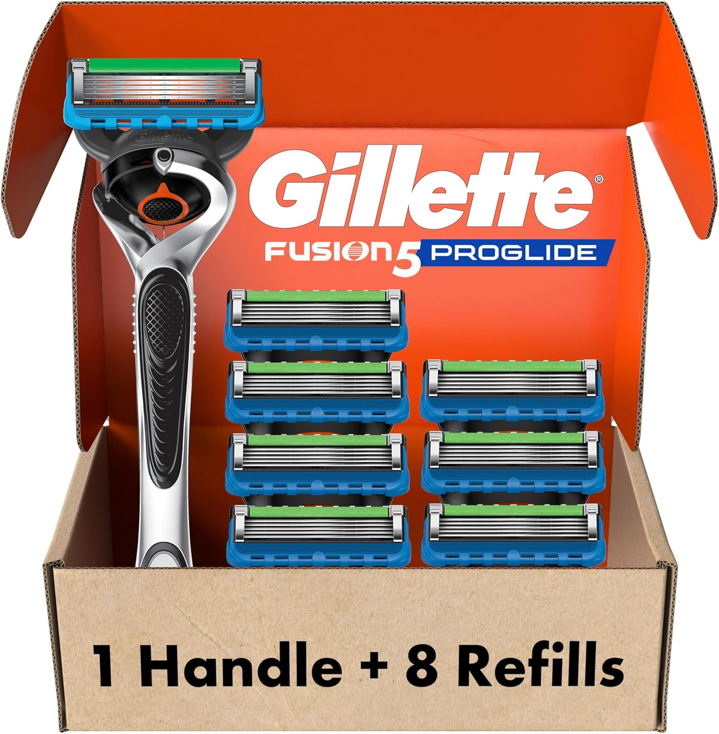 Gillette Fusion5 ProGlide Shaving Razor for Men with Precision Trimmer ...