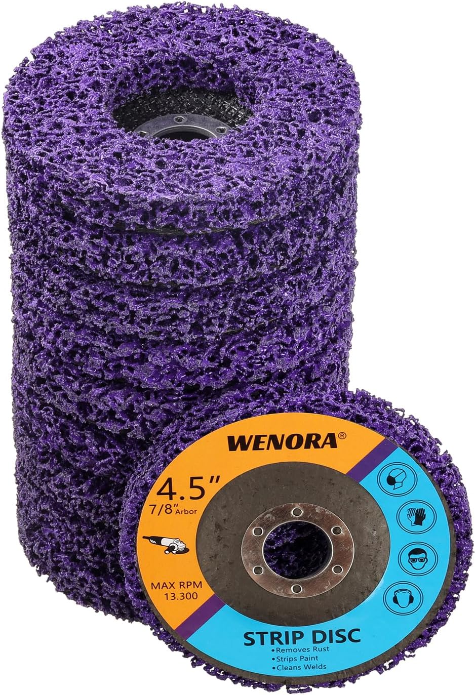 10 pack 4-1/2" Replacement Disc for Paint & Rust Remover, Stripper ...