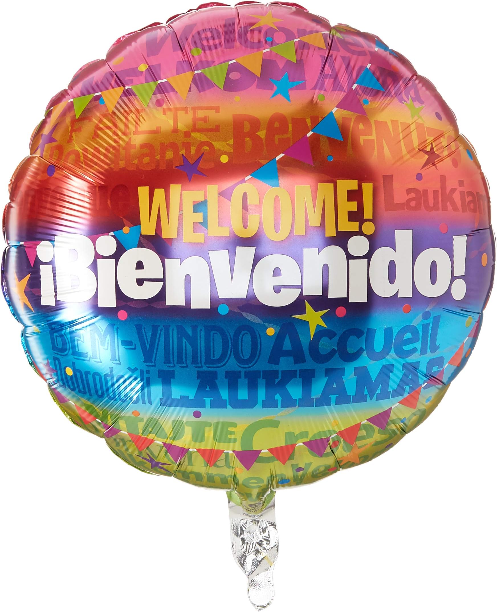 Amazon.com: MAGJUCHE White Welcome Latex Balloons, 16 pcs Gold Party ...