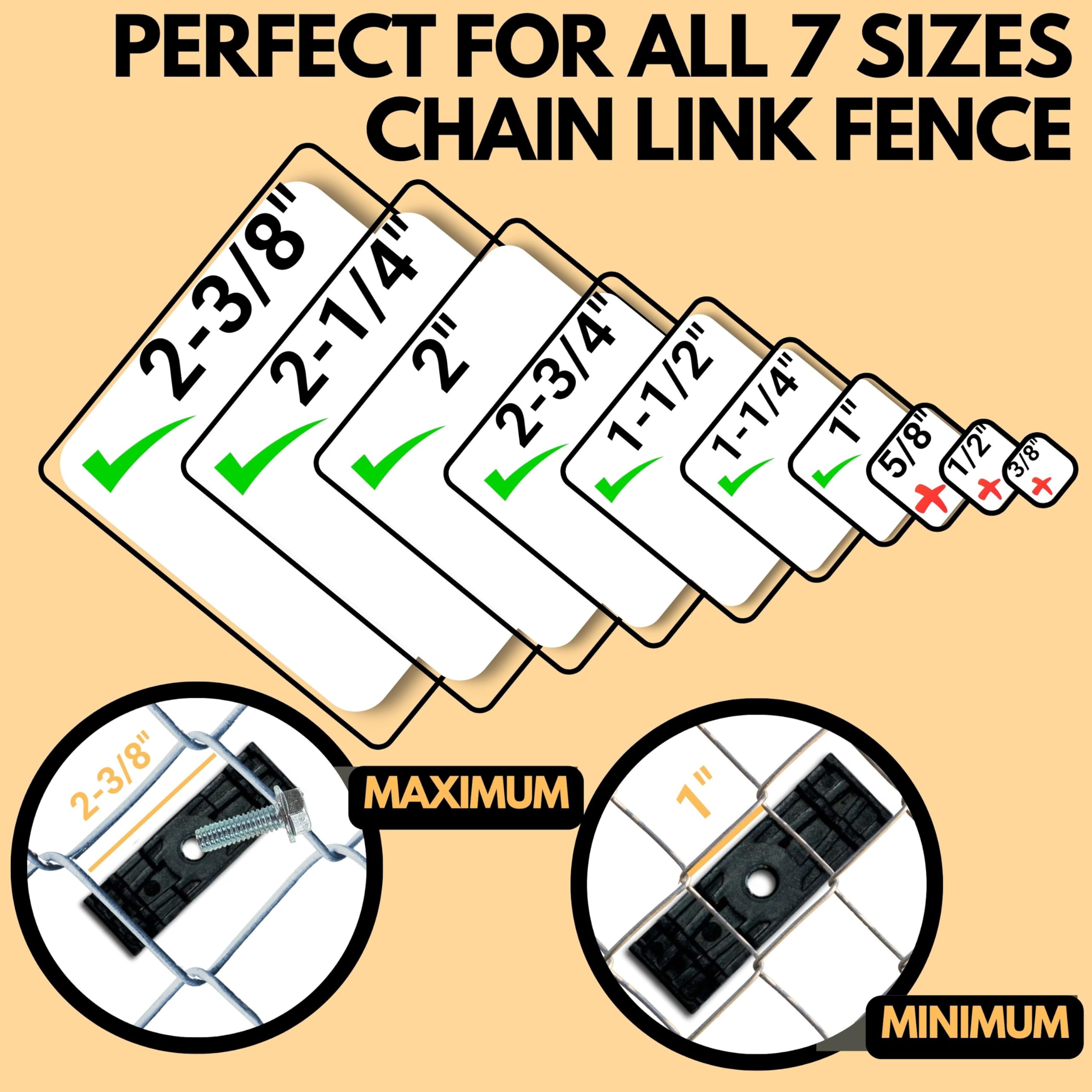Chain Link Fence Sign Mounting Bracket Chainlink Fence Mounting