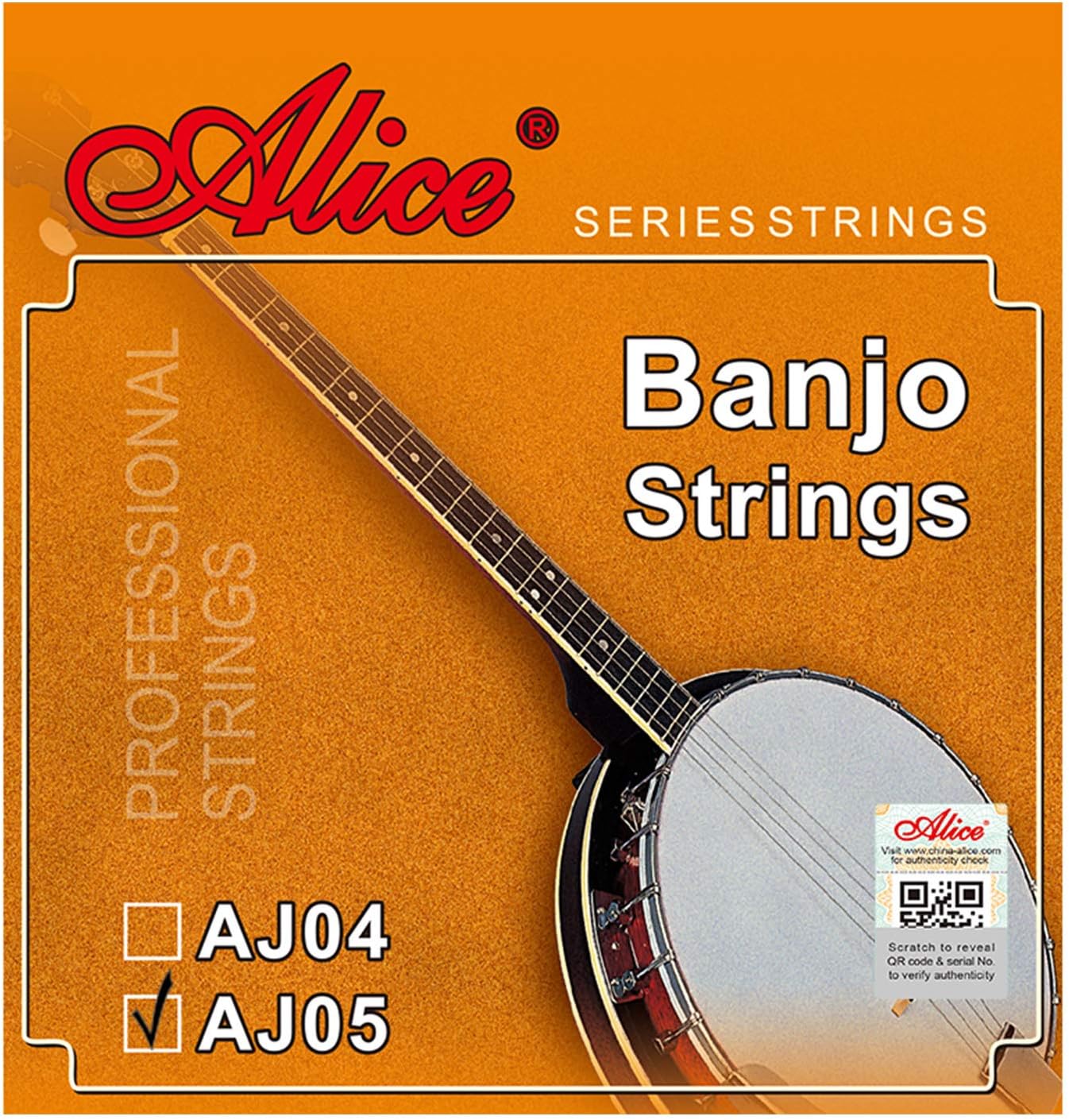 Amazon.com: 5-String Banjo Strings, Alice 2 Packs Banjo Strings 09-20 Light, Loop End, Steel ...