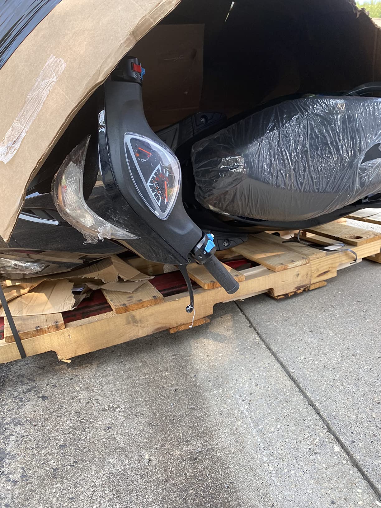 $92/mo - Finance X-PRO Bali Moped Scooter Street Scooter Gas Moped ...
