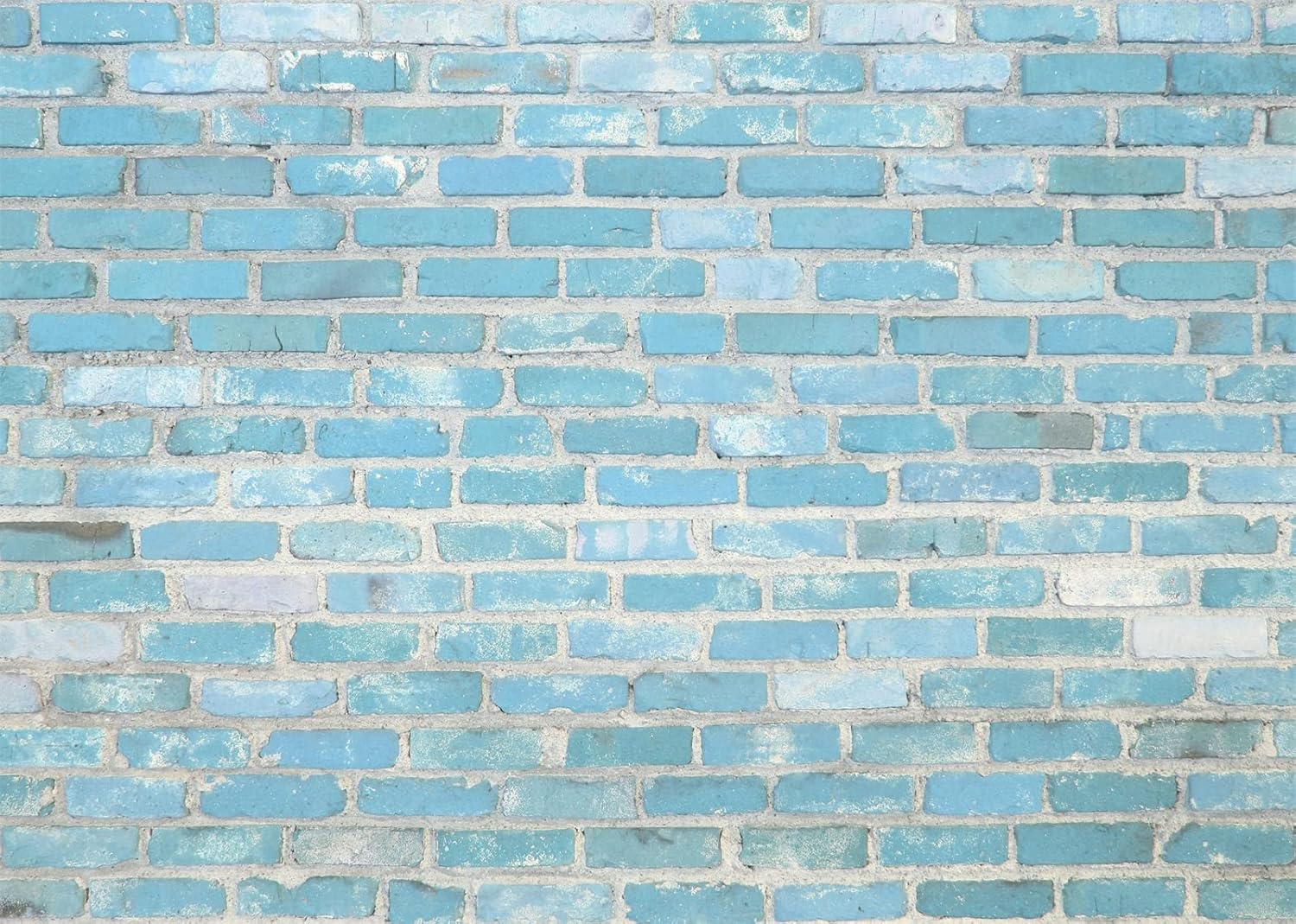 Amazon.com : BELECO 5x4ft Fabric Blue Brick Wall Backdrop Light Blue ...