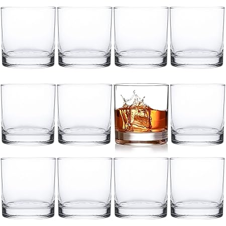 Amazon.com | Libbey 917CD Heavy Base Rocks Cocktail Glasses, 11-ounce ...