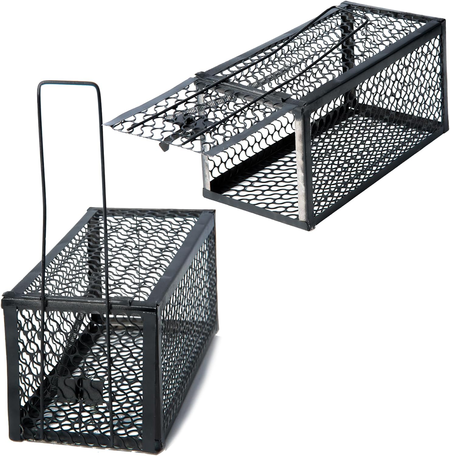 Amazon.com : 2 Pcs Live Animal Traps for Mice and Chipmunks,Humane Trap ...