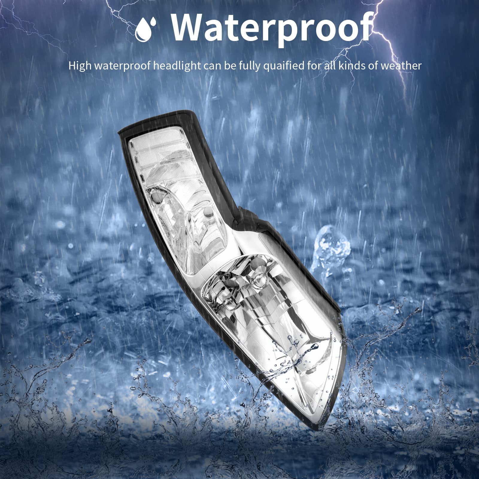 Snapklik Autosaver88 Headlight Assembly Compatible