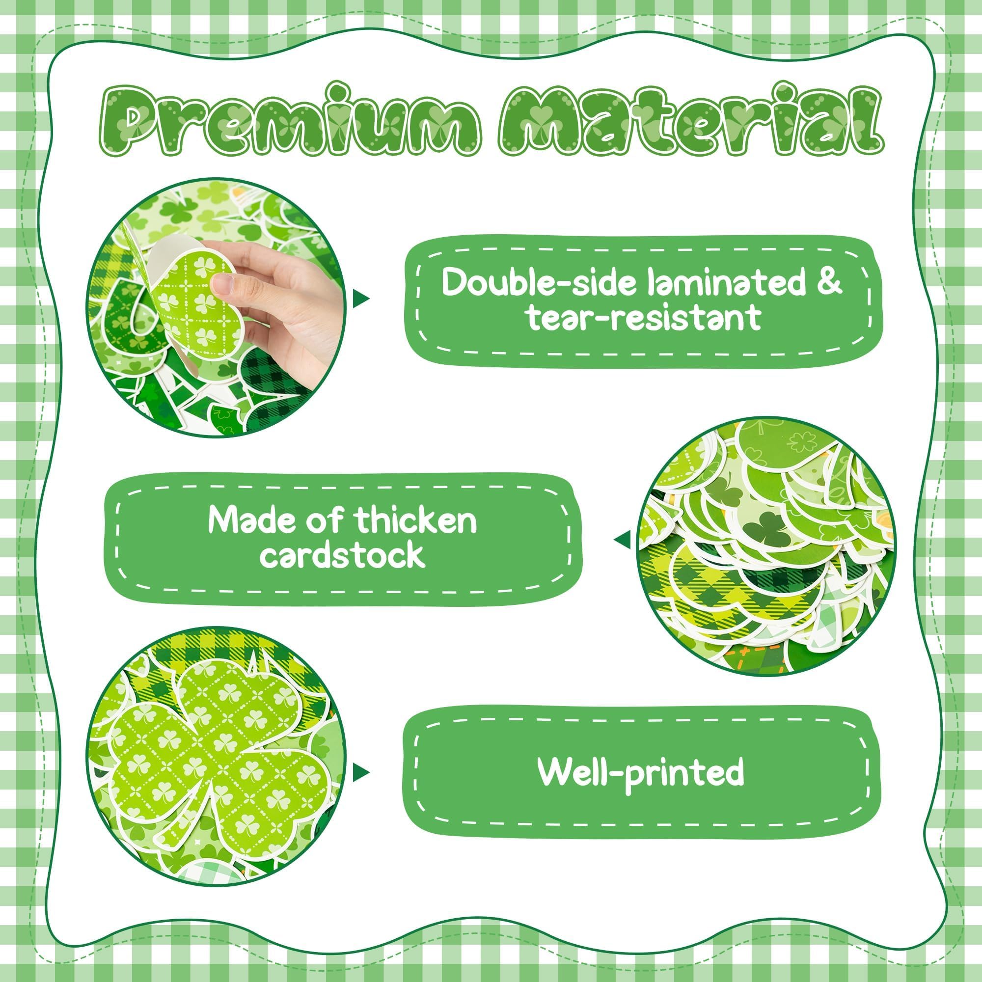 Snapklik.com : St Patricks Day Bulletin Board Cutouts - 114P Its No ...