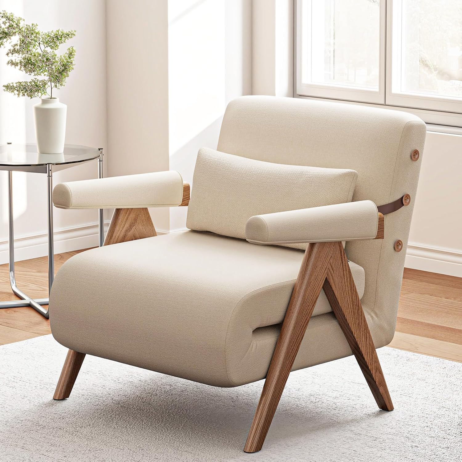 AQIMUELE Convertible Sleeper Chair Bed, 3-in-1 Sofa Bed Chair for ...