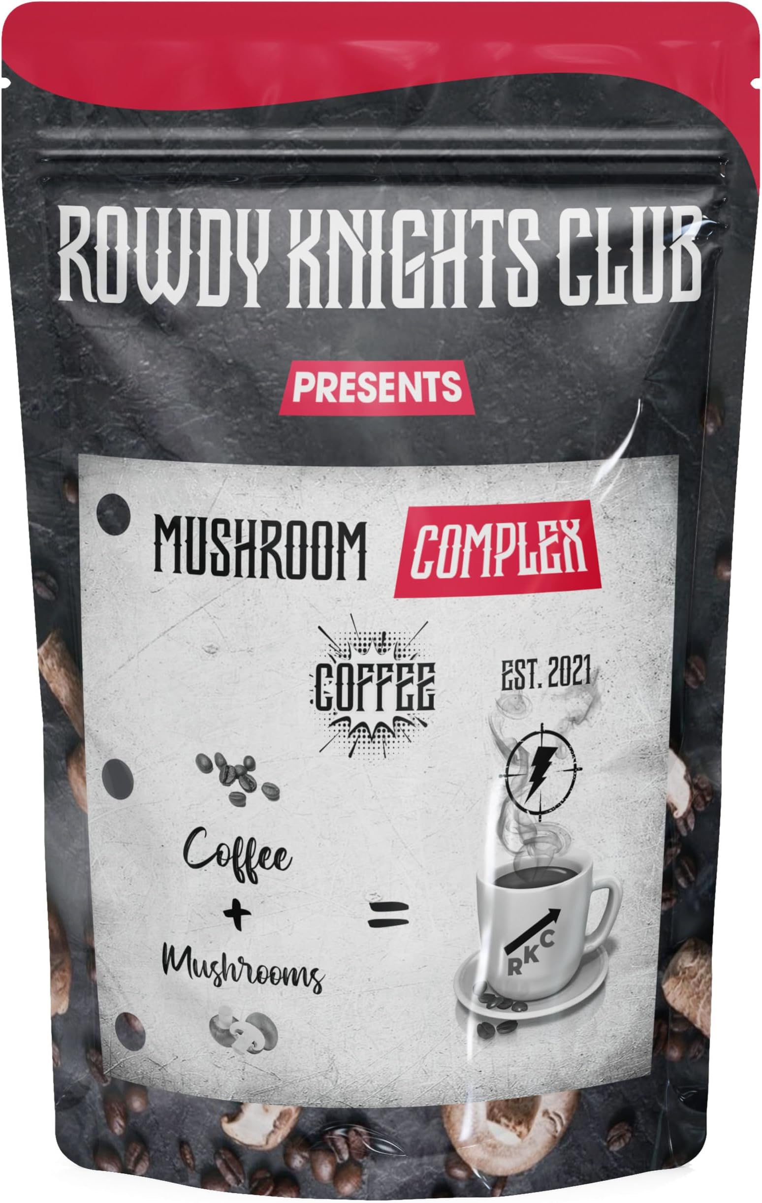 Amazon.com : Rowdy Mushroom Coffee | Taste Better than Regular Coffee ...