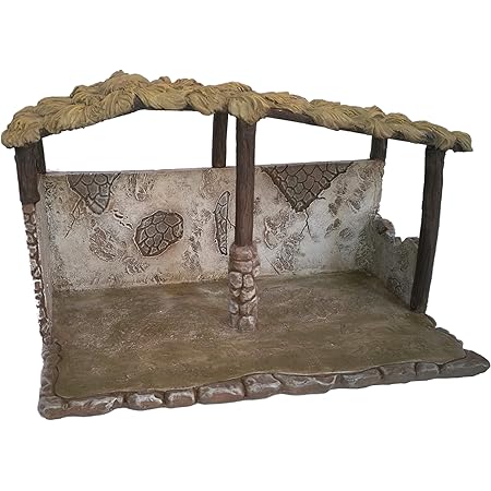 Fontanini by Roman Inc., Bark Moss Open Stable, 5" Collection, Nativity ...