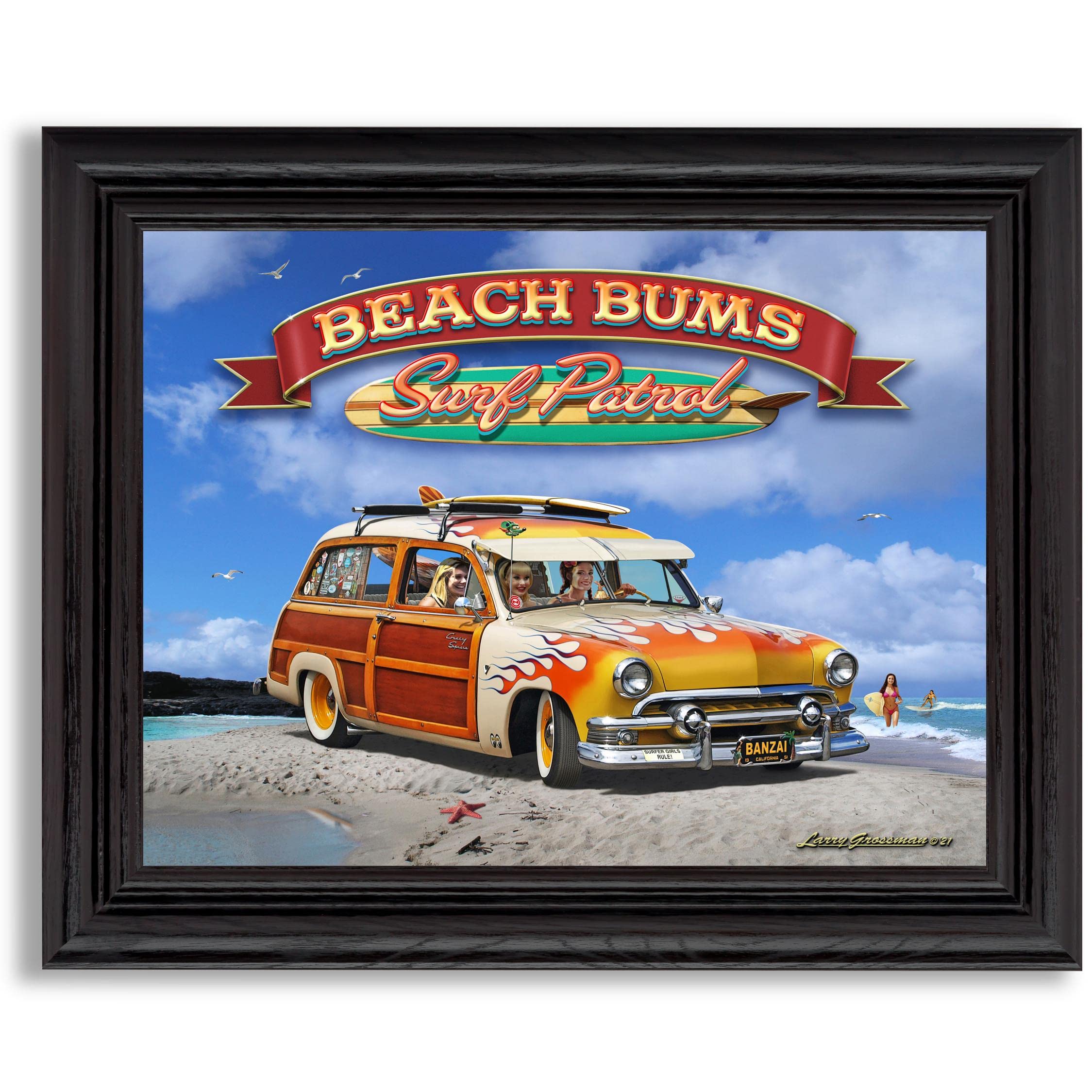Woody Car Painting