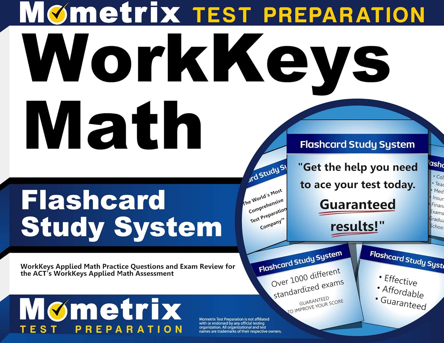 WorkKeys Math Flashcard Study System: WorkKeys Applied Math Practice ...