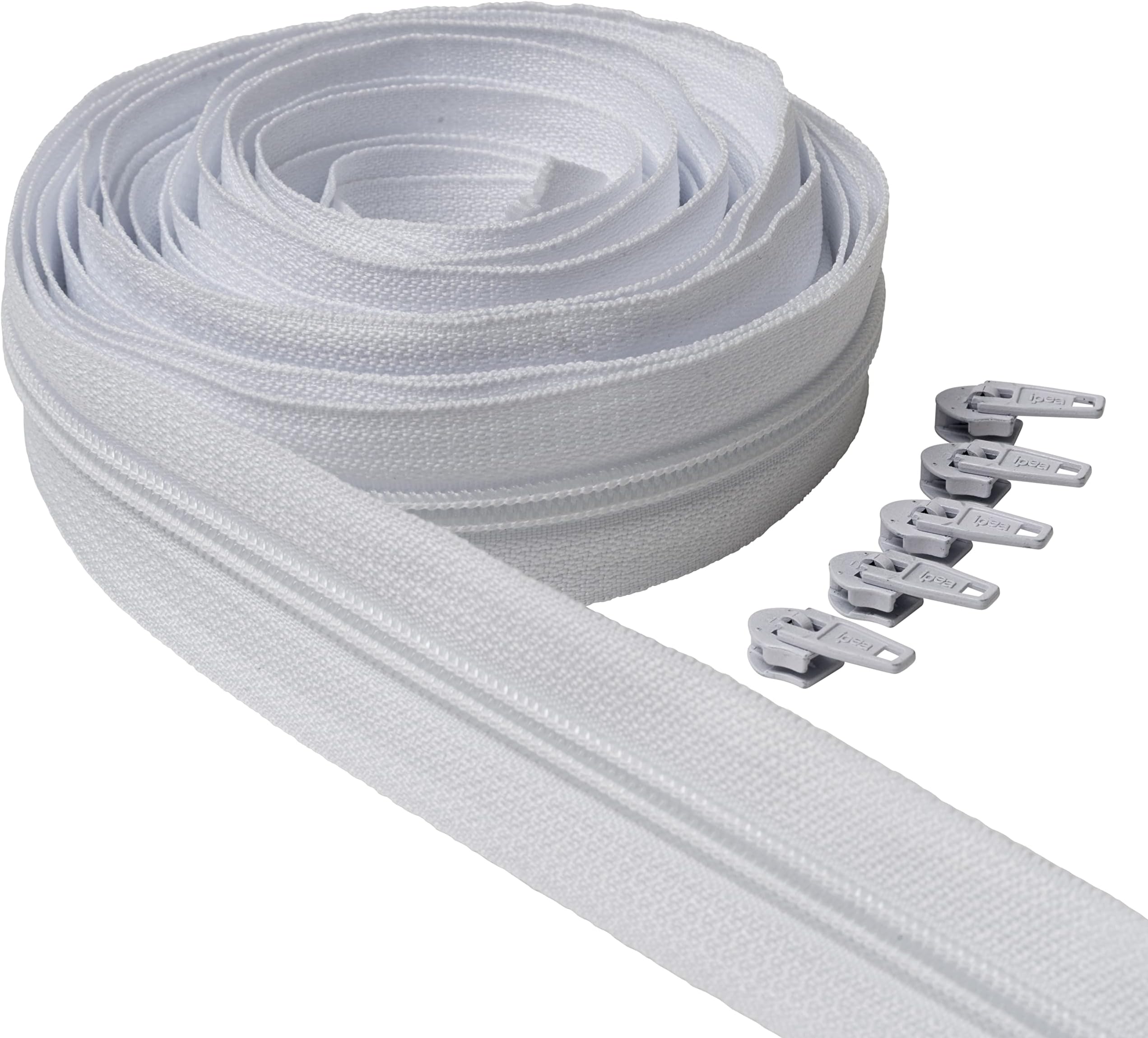 IPEA Zipper Size 5# Continuous Chain – 10 Meters – Nylon Zippers per ...