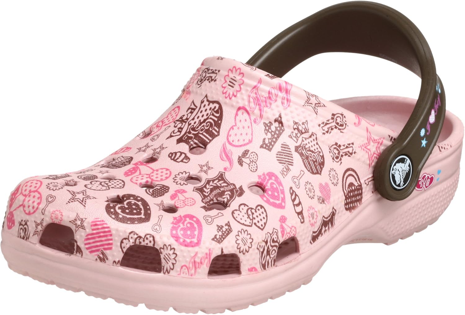 Amazon.com | Crocs High School Musical Cayman Sandal (Little Kid/Big ...