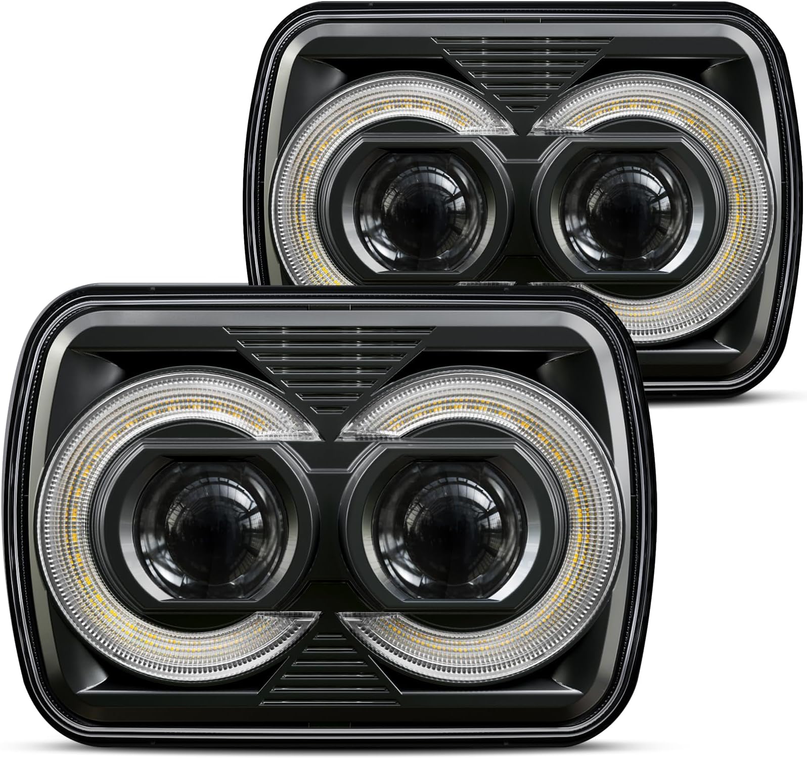 Amazon.com: HWSTAR 2025 5x7 Led Headlights 7x6 H6054 headlight ...