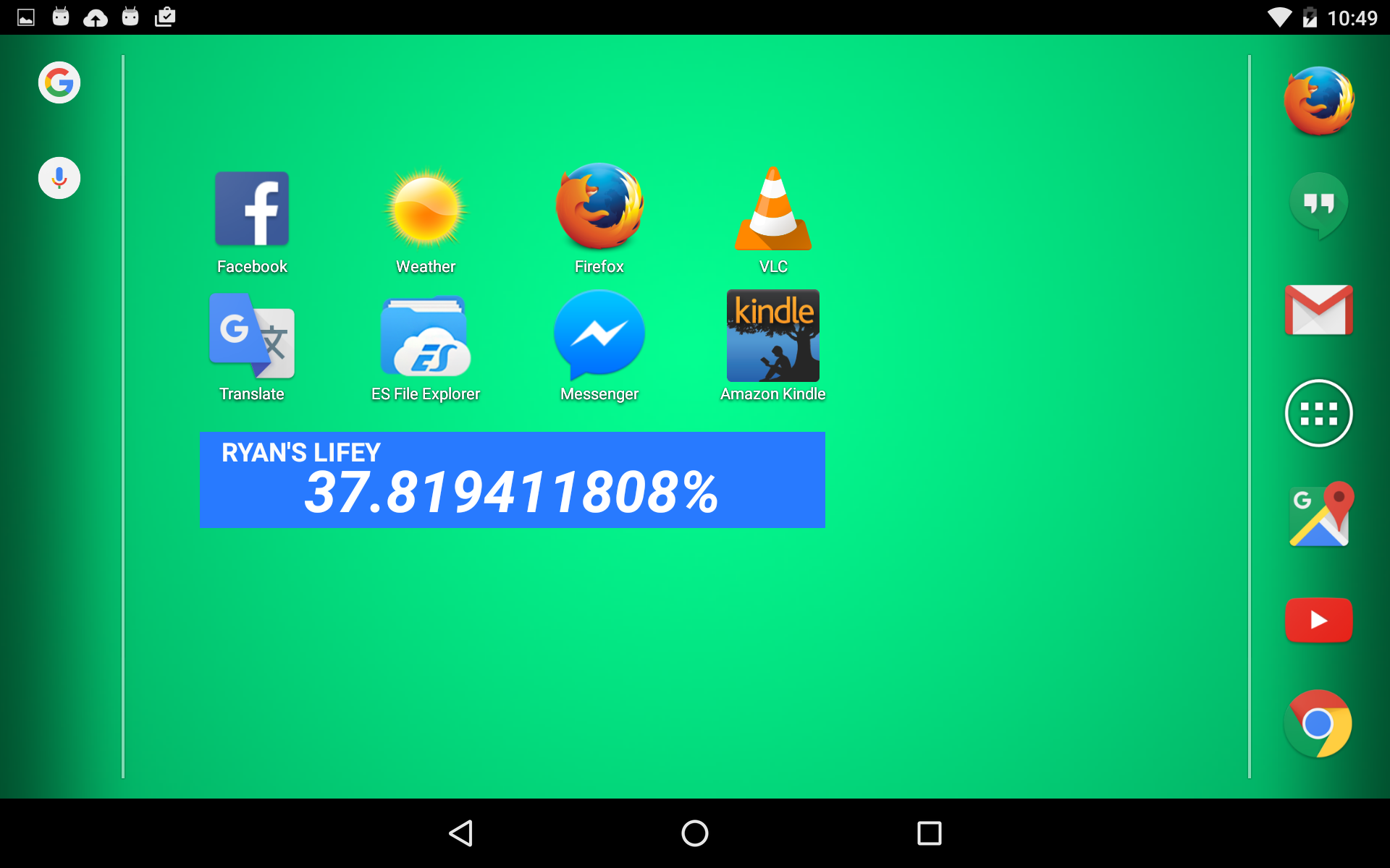Lifey Widget - Life Percent Calculator - App on Amazon Appstore