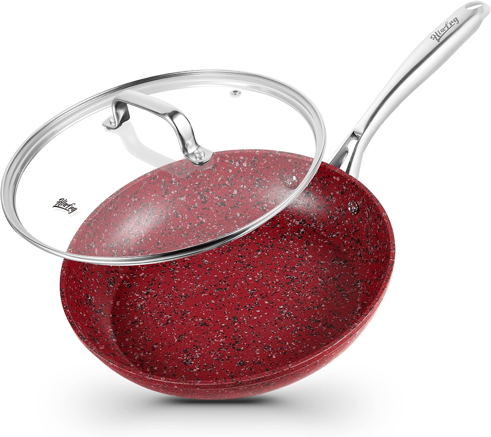 Amazon.com: Art of Cooking 12" Granite Nonstick Frying Pan Omelet ...