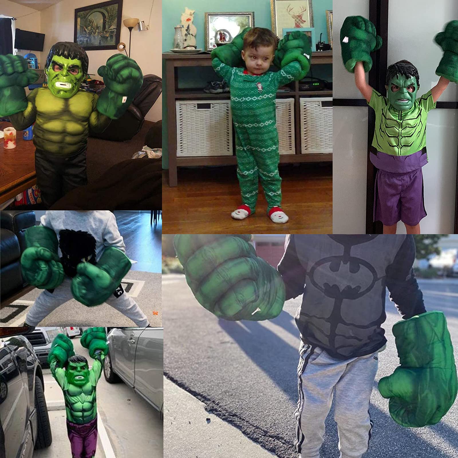 Homemade Hulk Costume Kids