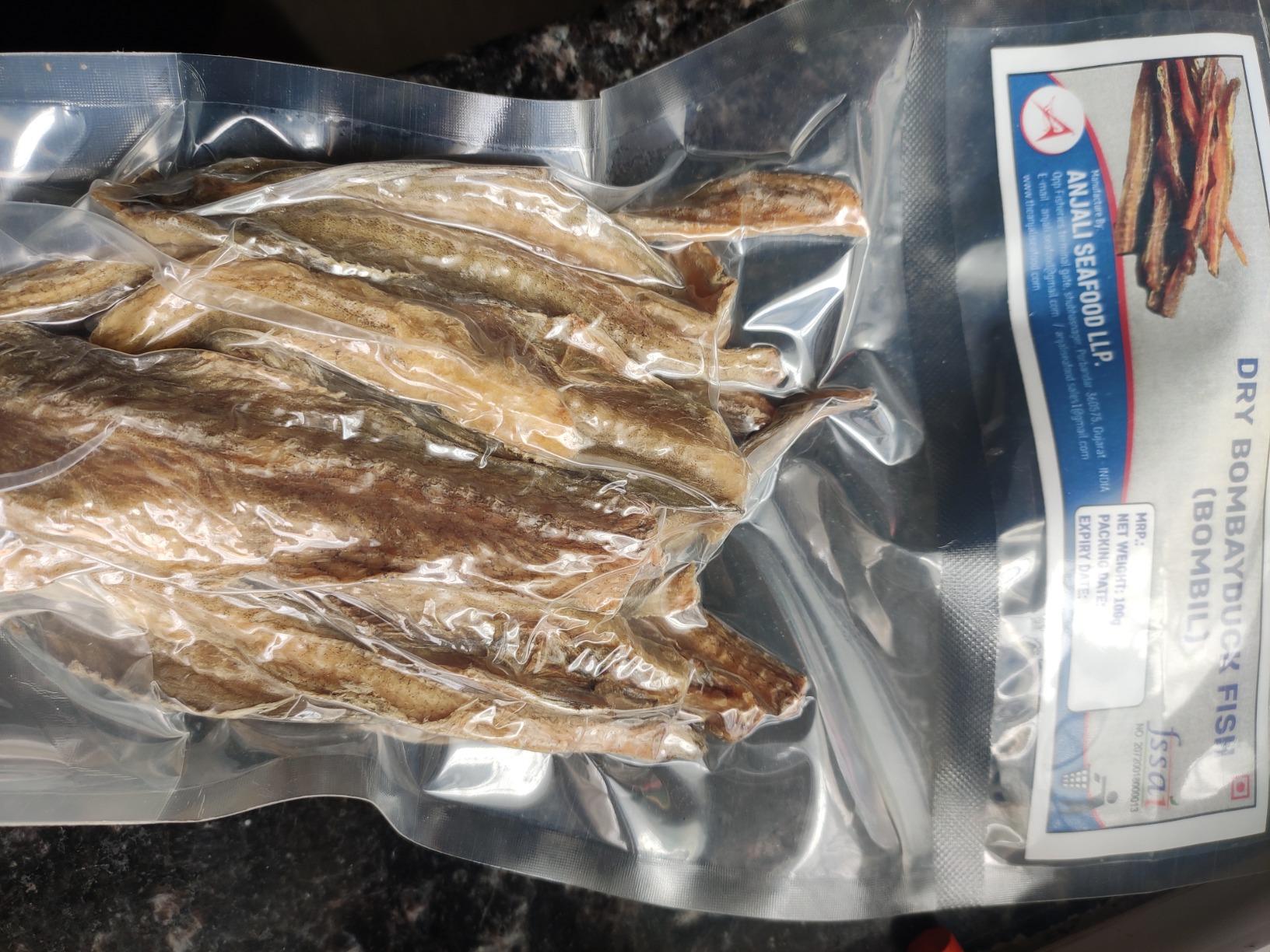 Anjali Seafood Dry Bombay Duck Fish (Bombil), Human Consumption Dry ...