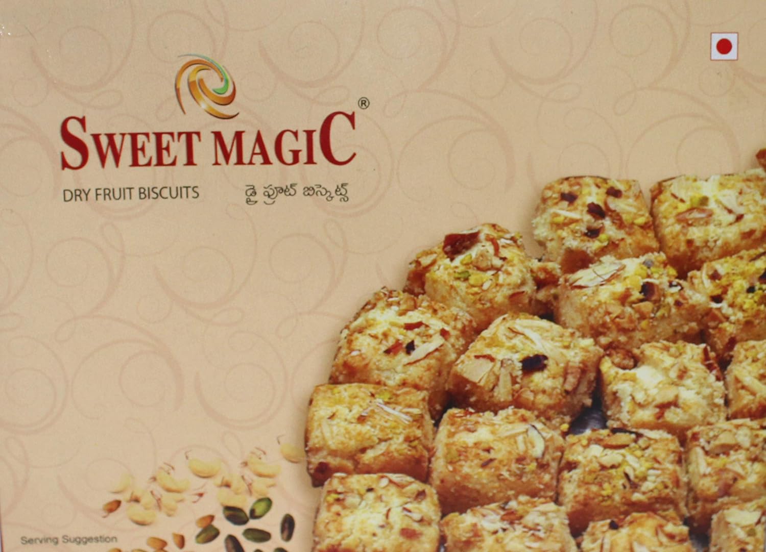 Sweet Magic Dryfruit Biscuits 600g , Mixed Dry Fruit Biscuits Cookies I ...