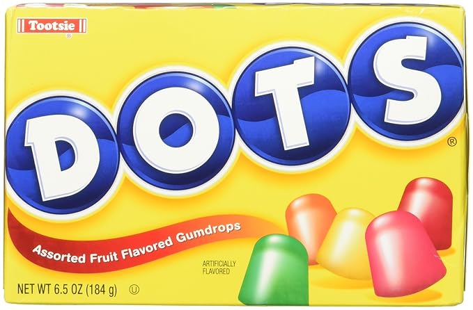 Amazon.com : Dots Assorted Fruit Gumdrops Candy, 6.5 oz : Everything Else
