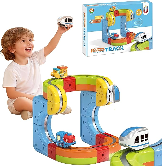 Amazon.com: 3D Building Cube Track – Magical Track Train USB ...
